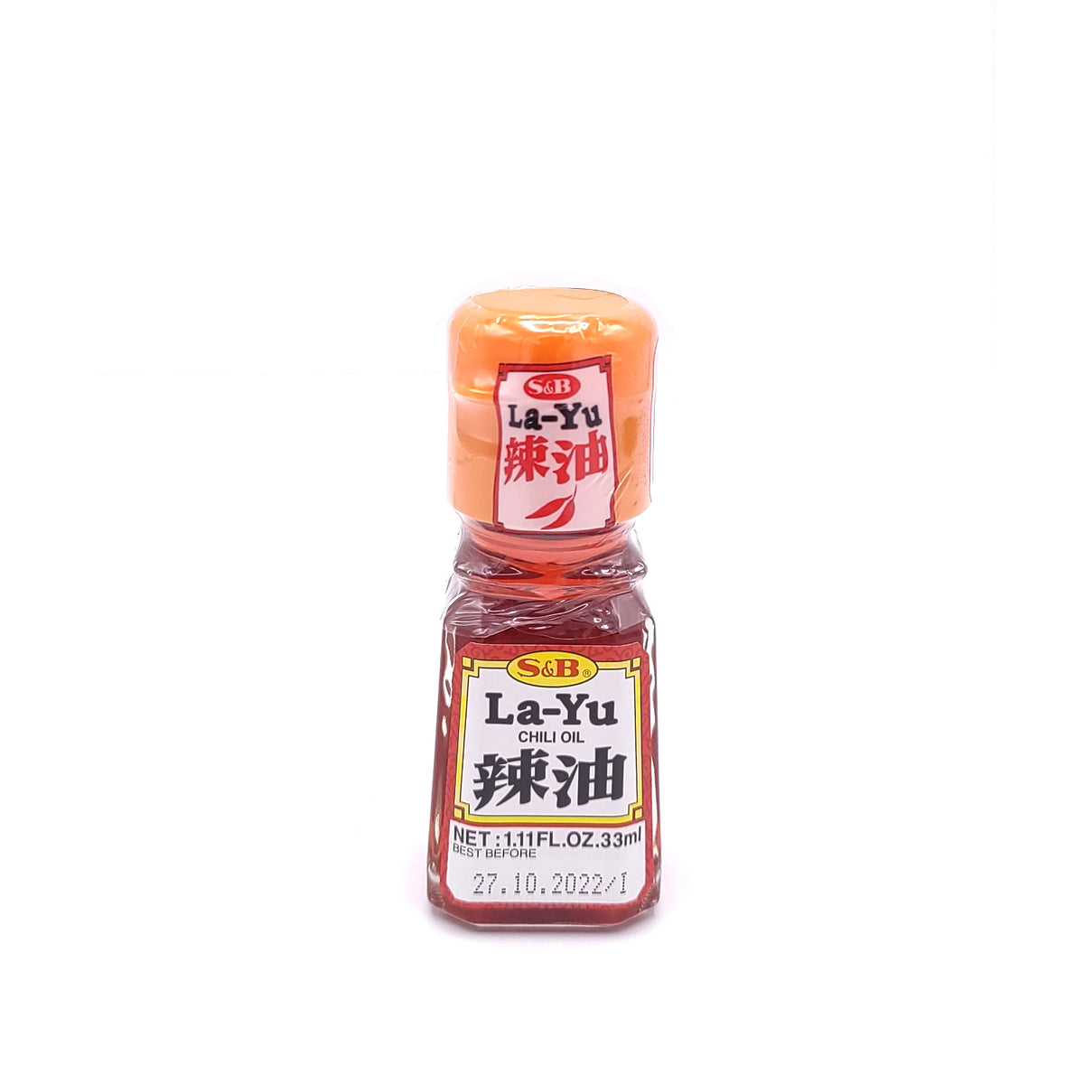 S&B La-Yu Sesame Chili Oil 33ml – MYCONBINI