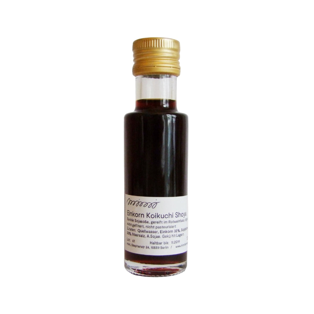 Einkorn Koikuchi Shoyu Sojasauce 100ml – MYCONBINI