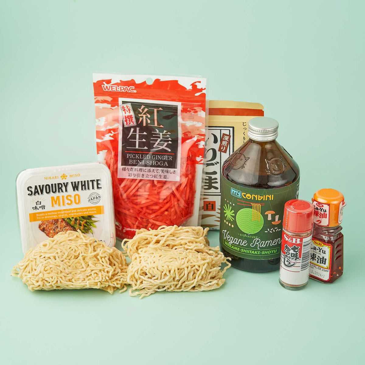 Ramen Cooking Starter Kit – MYCONBINI